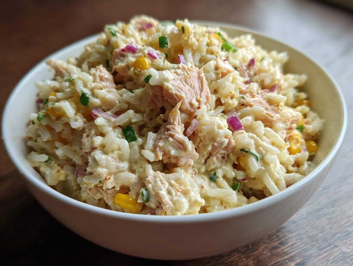 Szybka sałatka z tuńczykiem i ryżem: - przepisyodserca